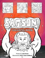 samson from the bible coloring pages
